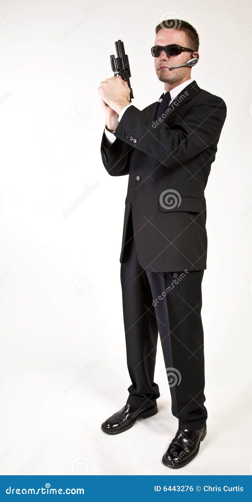 Agente Secreto Armado E Perigoso Foto de Stock - Imagem de guarda ...