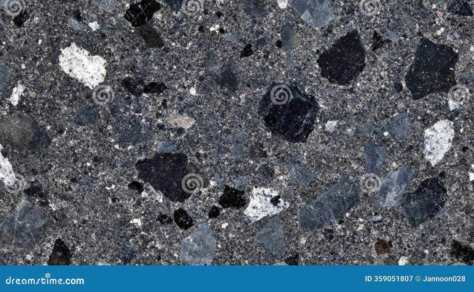 Aggregate Exposed Concrete Textured Surface with Dark and Light Stone ...