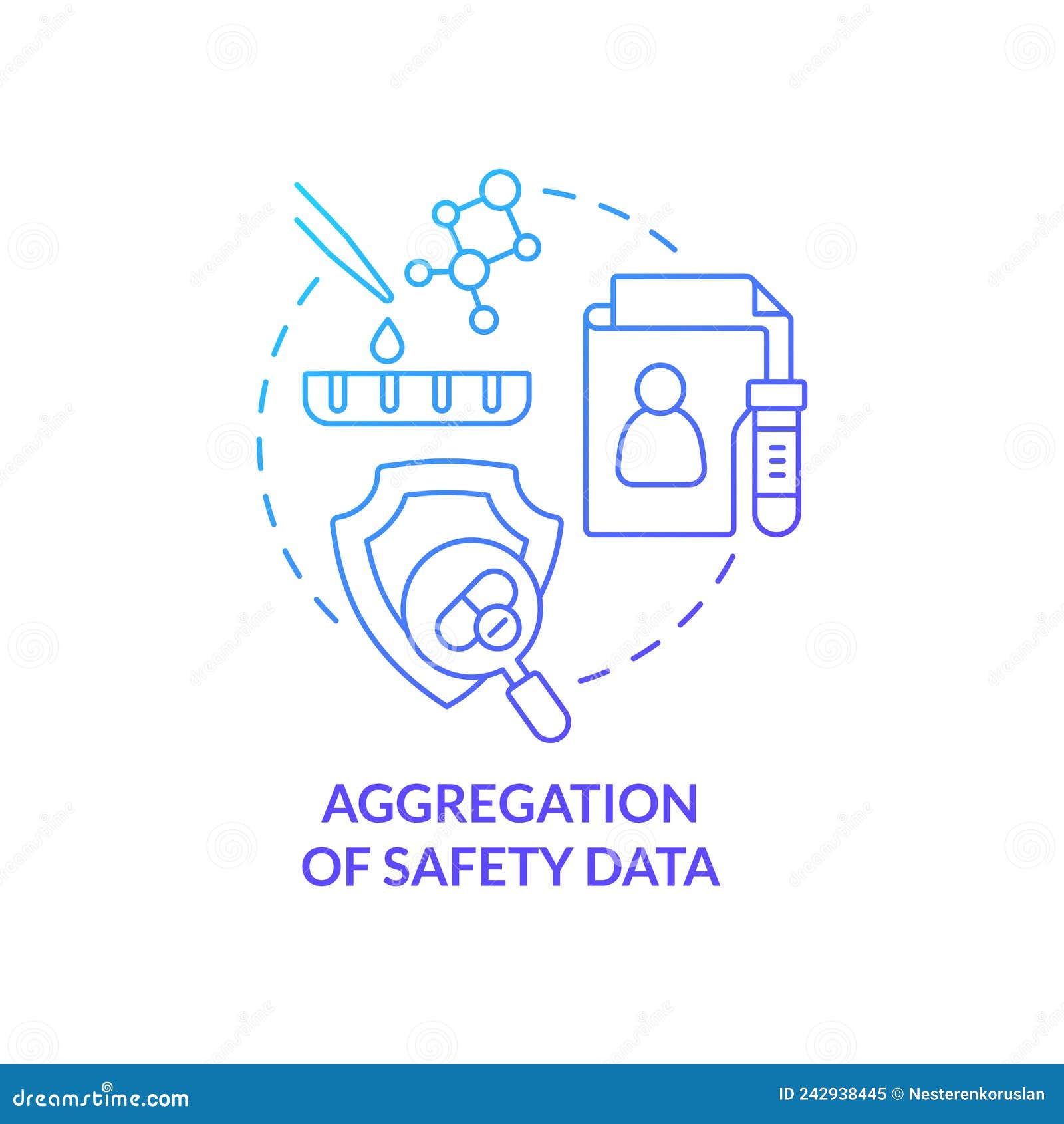 Aggregation Complex Like A Puzzle - Pictured As Word Aggregation On A ...