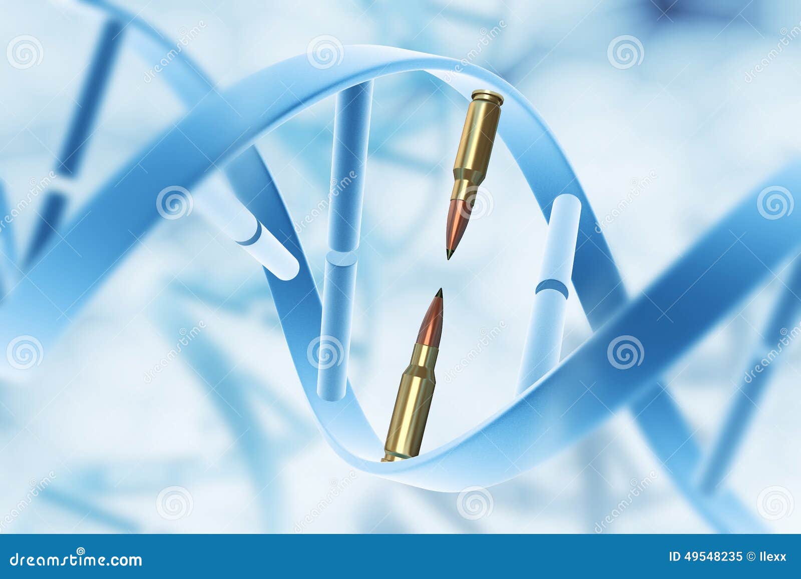 Aggression and Destruction Gene Stock Illustration - Illustration of ...