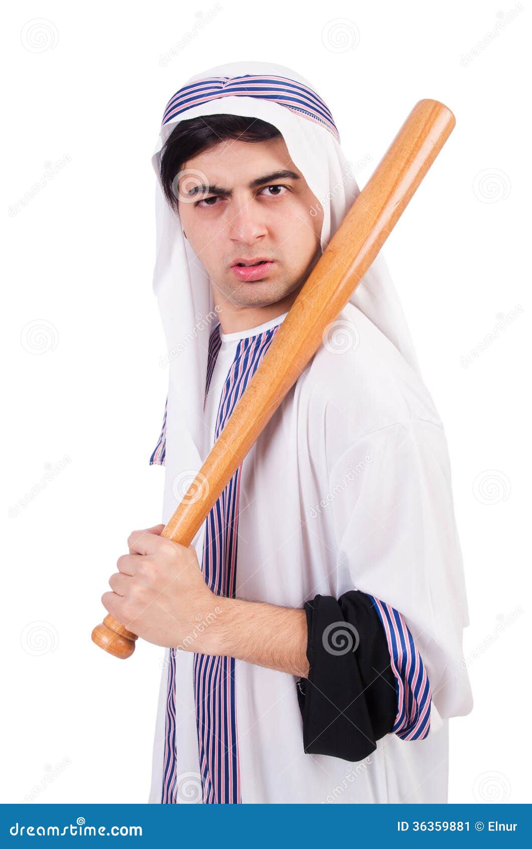 Aggressive arab man stock image. Image of diversity, portrait - 36359881