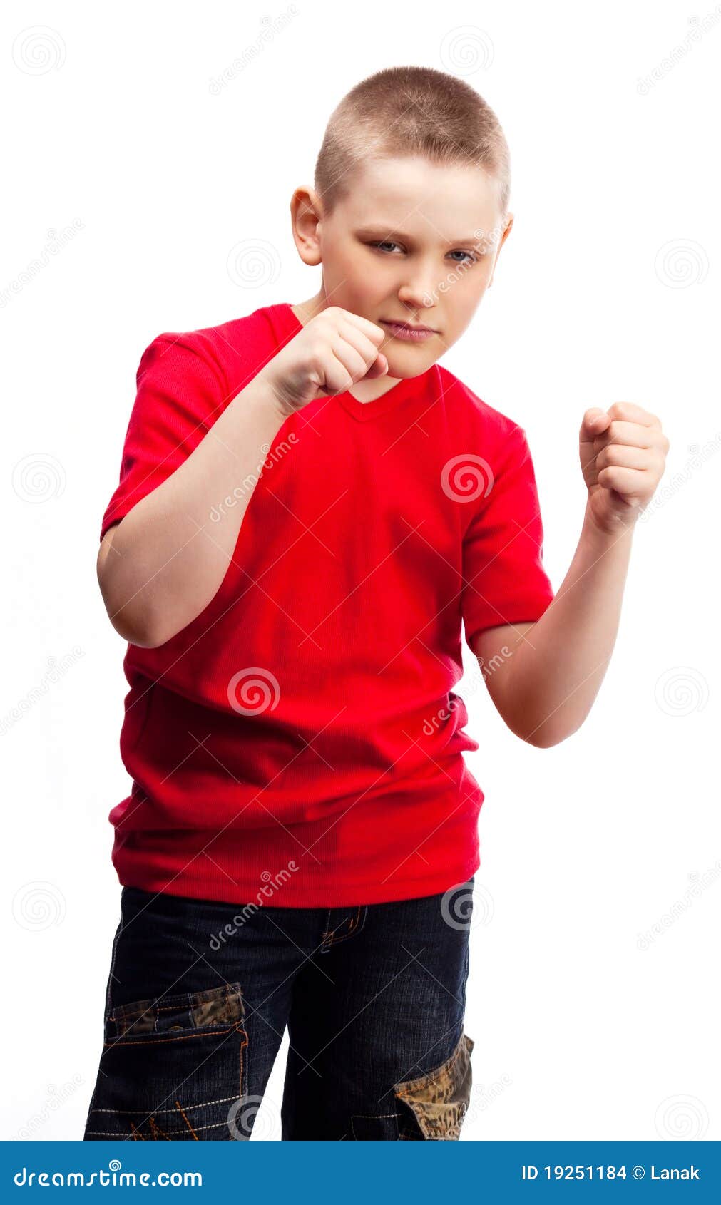 Aggressive boy stock photo. Image of childhood, male - 19251184