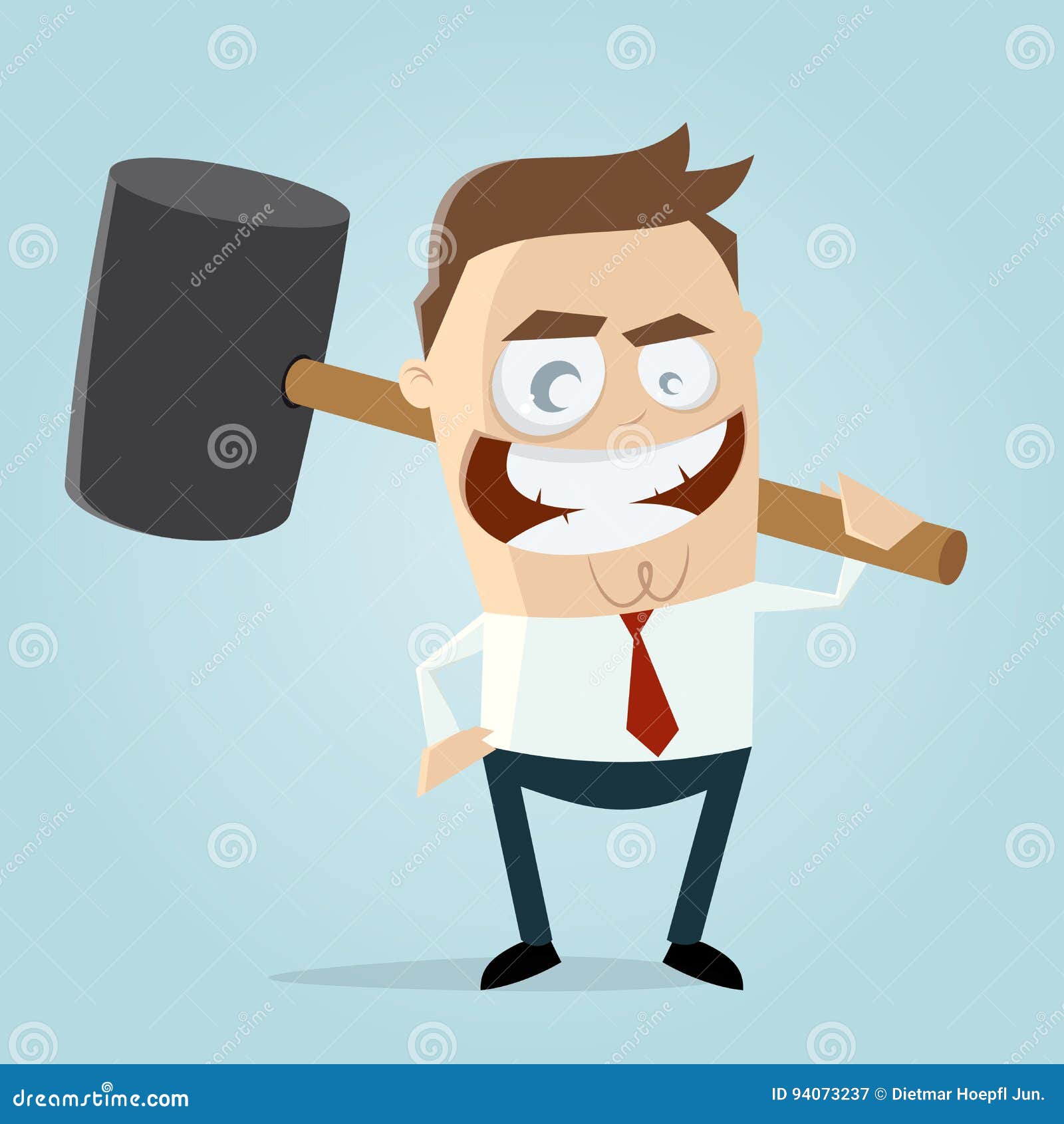 Aggressive Businessman Or Man In Business Suit Threatens With Fist. Pop ...