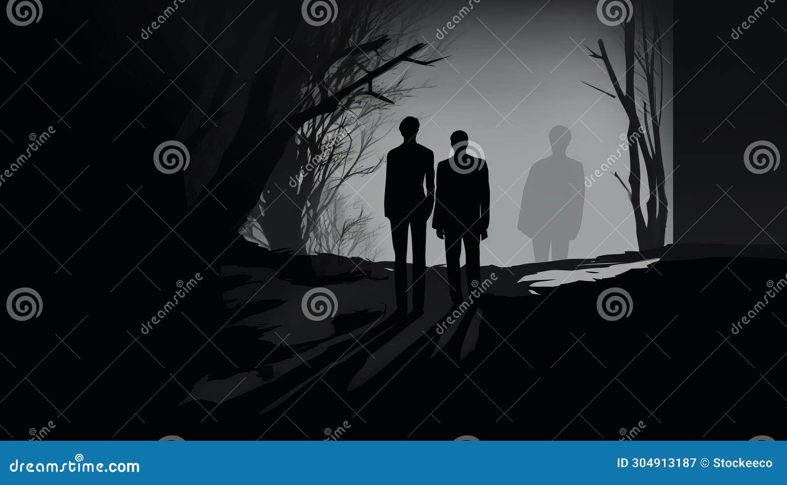 Aggressive Digital Illustration: Dark and Foreboding Landscapes in the ...