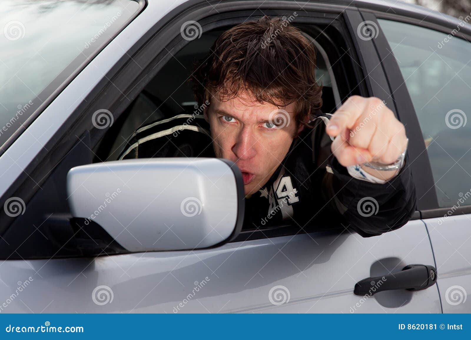 Aggressive driver stock image. Image of eyes, displeased - 8620181