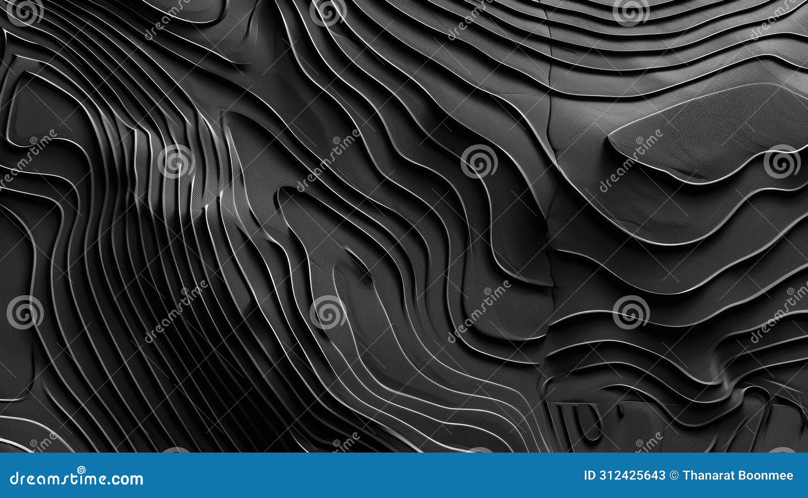 Aggressive Grip Texture Pattern Mimicking Topography Lines, Ai ...