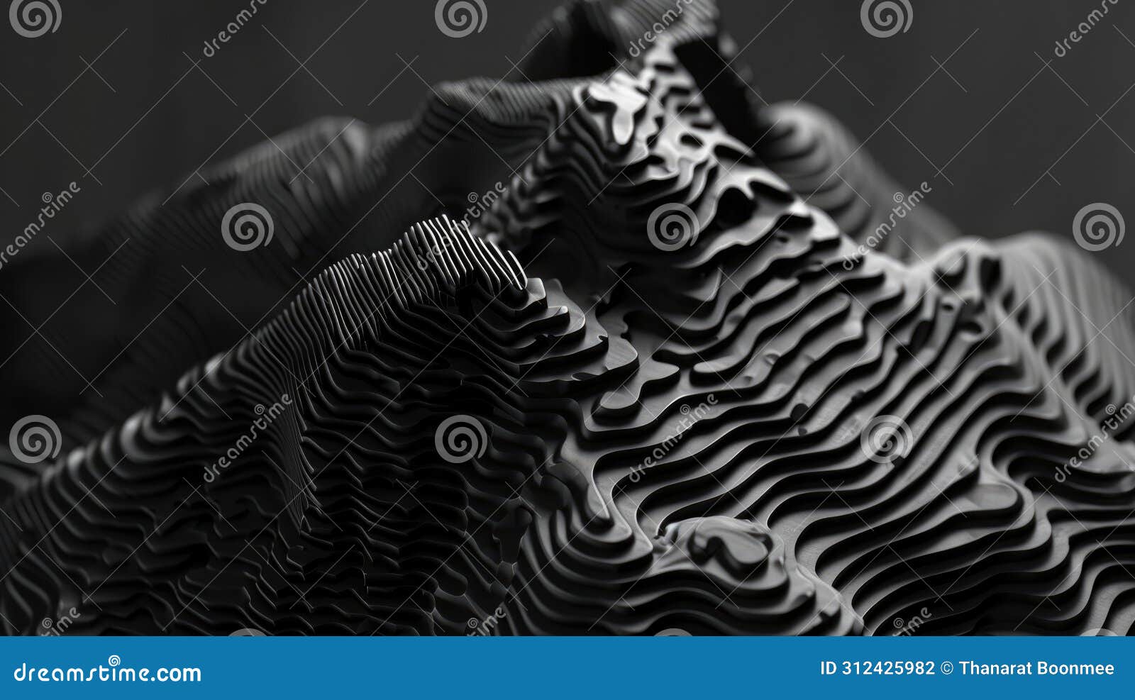 Aggressive Grip Texture Pattern Mimicking Topography Lines, Ai ...
