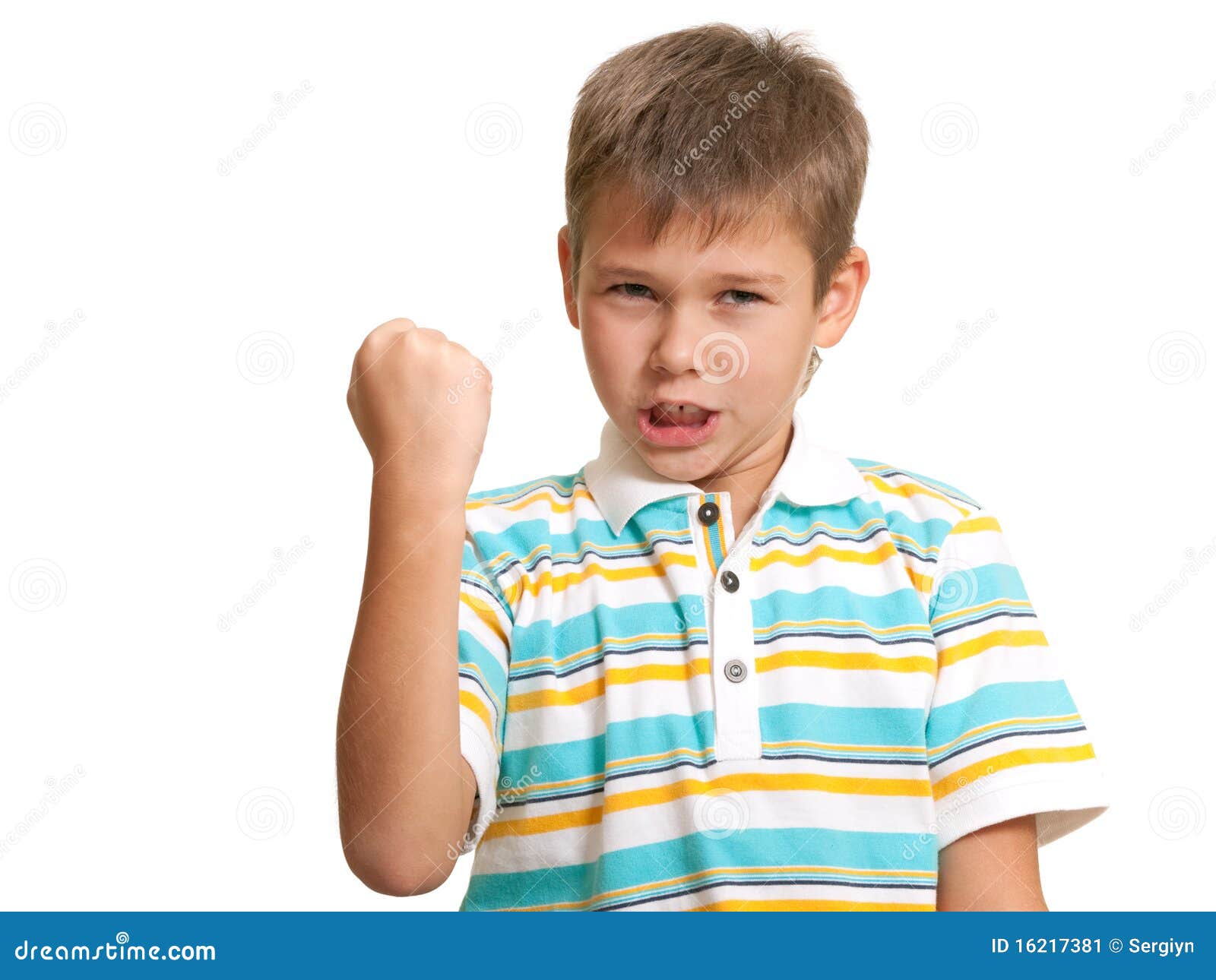 Aggressive kid stock image. Image of aggressive, casual - 16217381