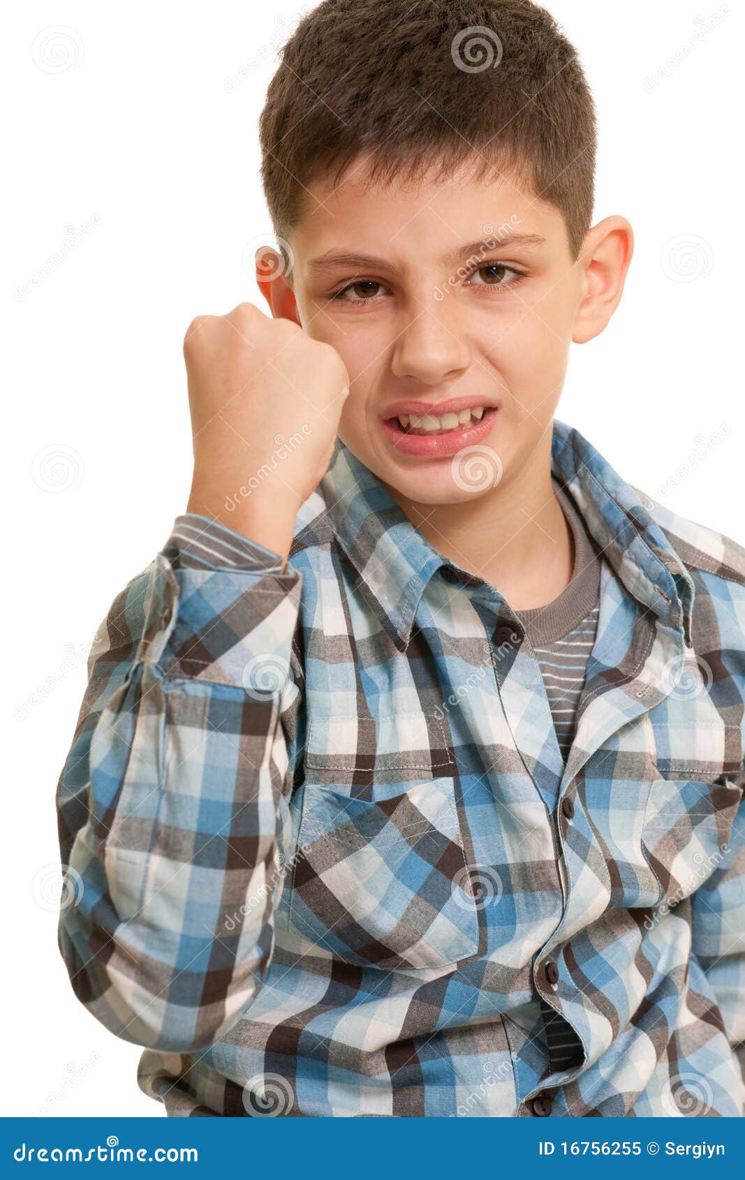 Aggressive kid stock image. Image of shirt, disgust, impulsive - 16756255