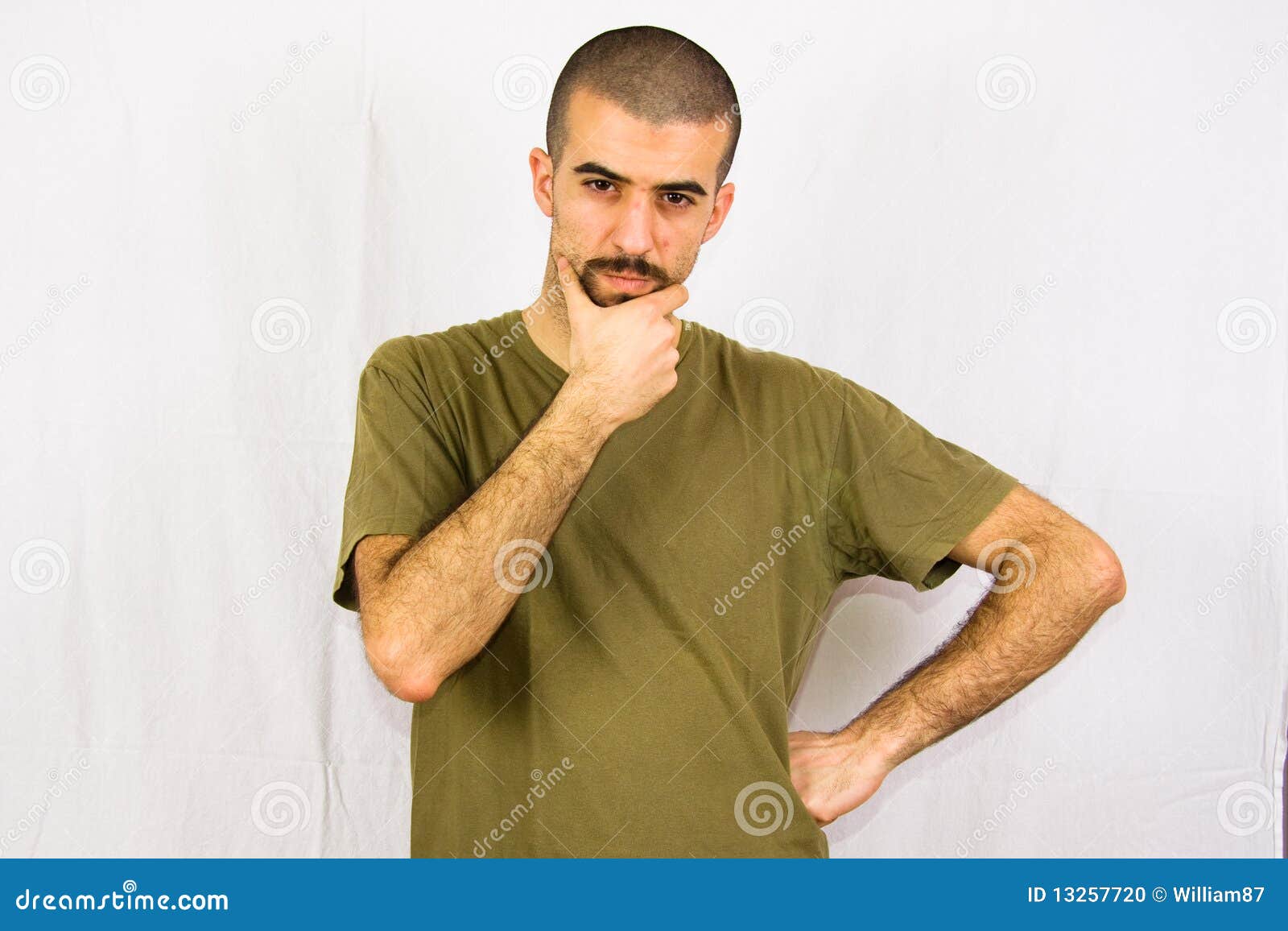 Aggressive look stock photo. Image of hair, shaved, aggressive - 13257720