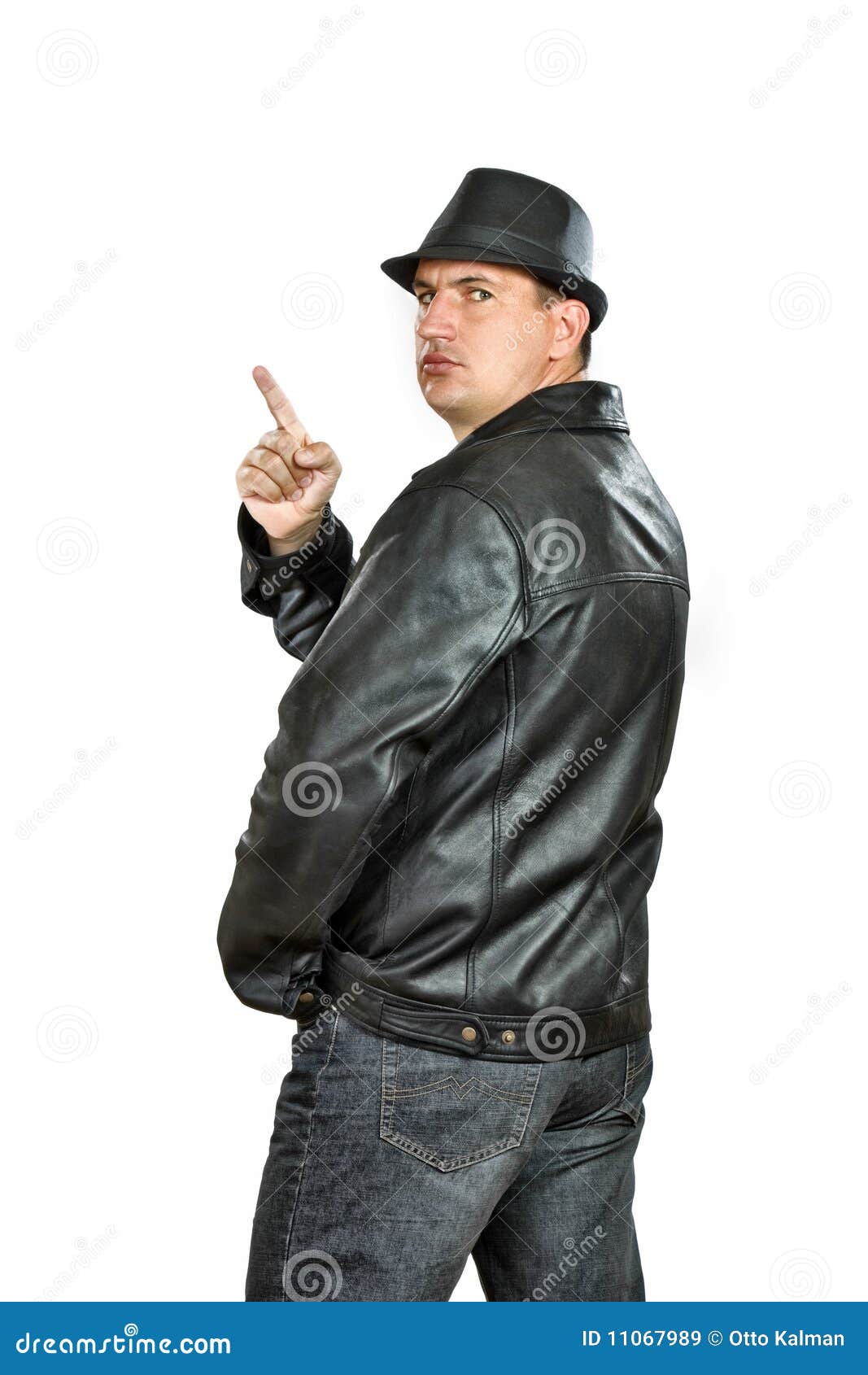 Aggressive man stock image. Image of gesture, model, black - 11067989
