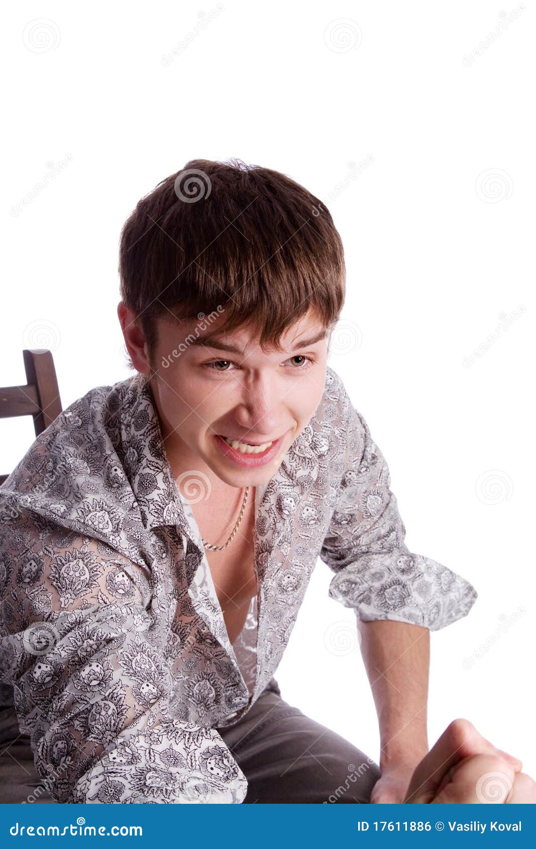 Aggressive man stock photo. Image of punch, isolated - 17611886