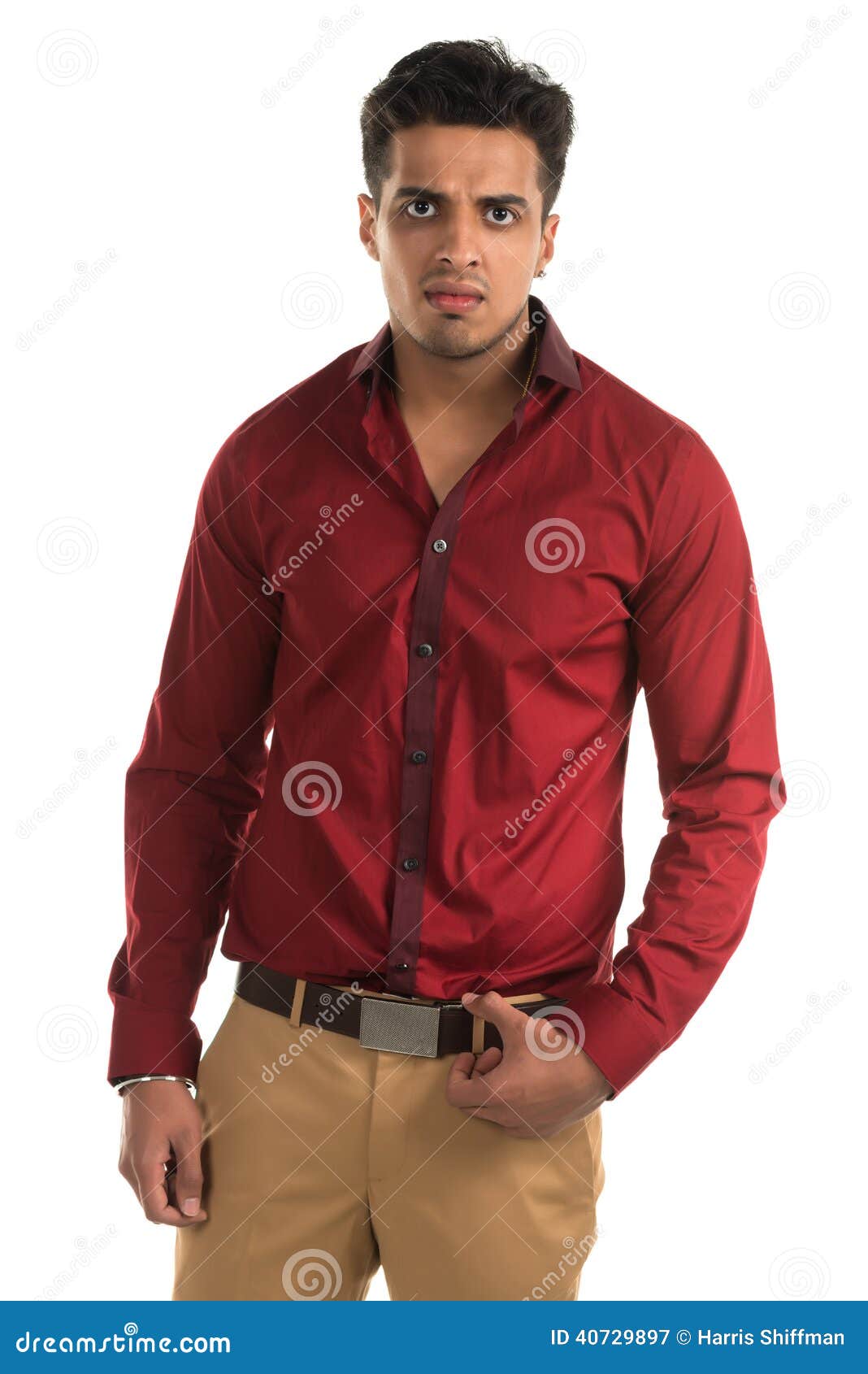Aggressive man stock image. Image of intense, youthful - 40729897