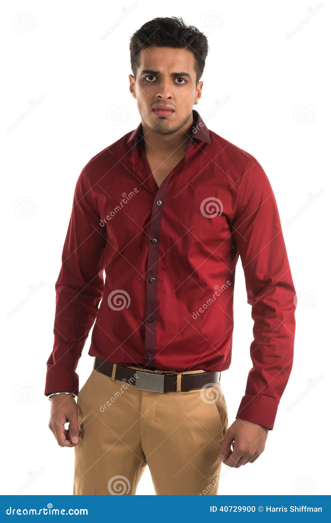 Aggressive man stock photo. Image of intense, youth, east - 40729900