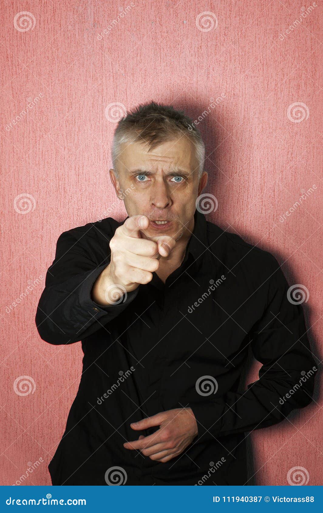 Aggressive Man Shouting stock image. Image of upset - 111940387