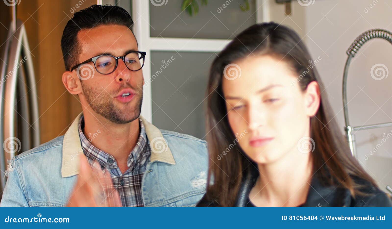 Aggressive Man Shouting at Woman Stock Footage - Video of adult ...