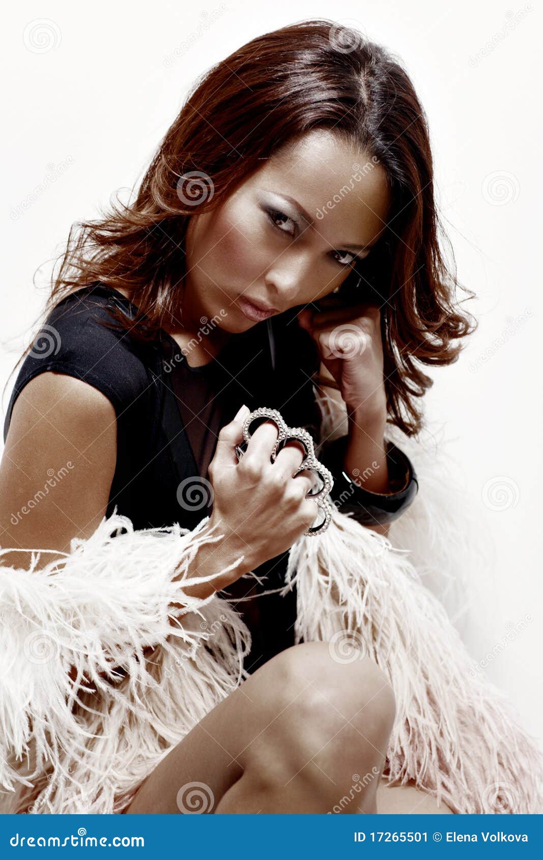 Aggressive woman stock image. Image of girl, aggression - 17265501