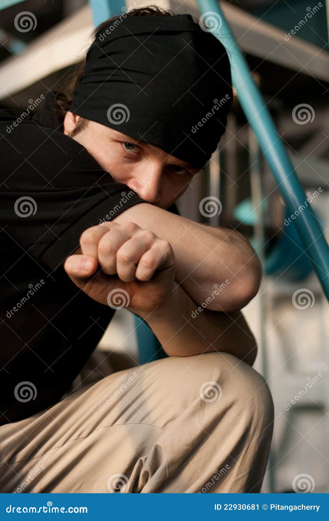 Aggressive Young Asian Guy Looking With Hate And Disgrace, Cursing ...