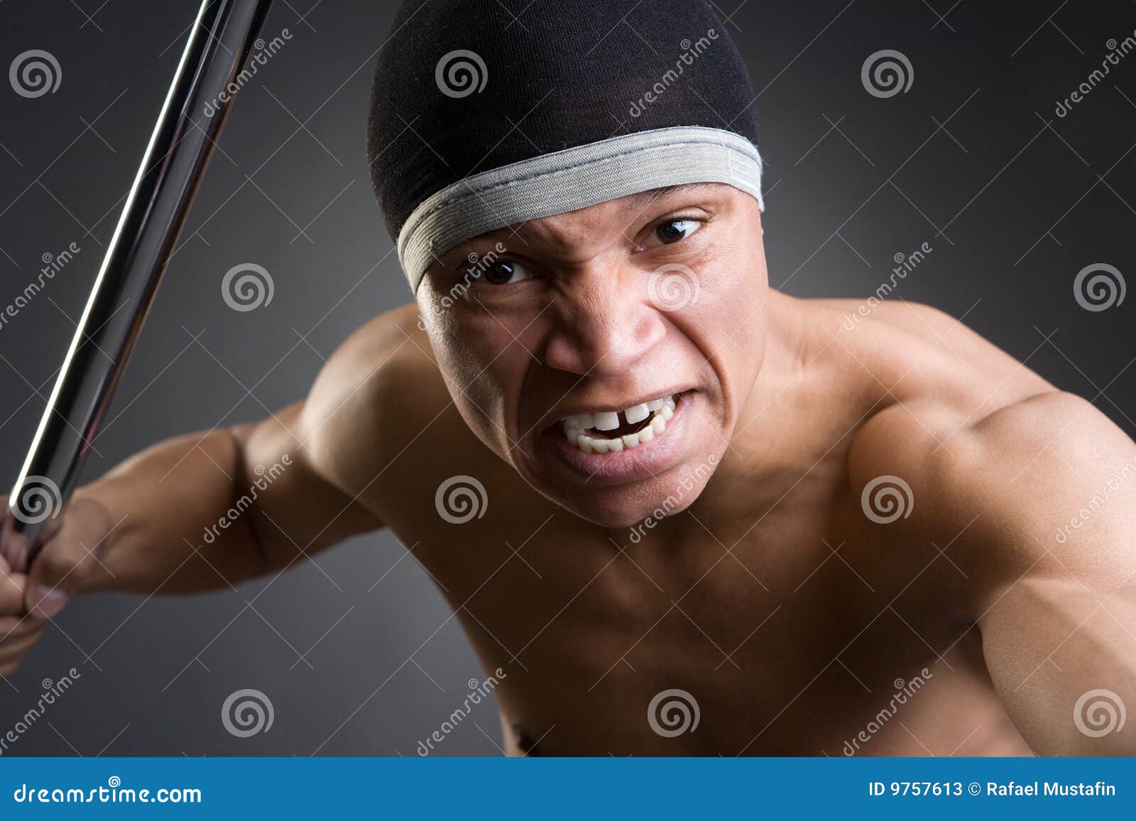 The aggressive young man stock image. Image of terrorist - 9757613