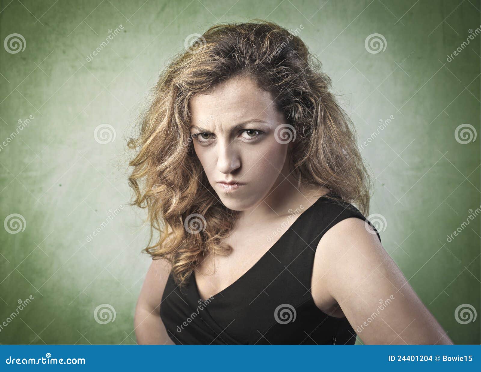 Aggressiveness stock photo. Image of woman, scold, insane - 24401204
