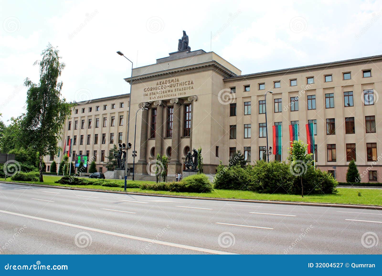 AGH University of Science and Technology in Krakow, Poland Editorial Photography - Image of ...