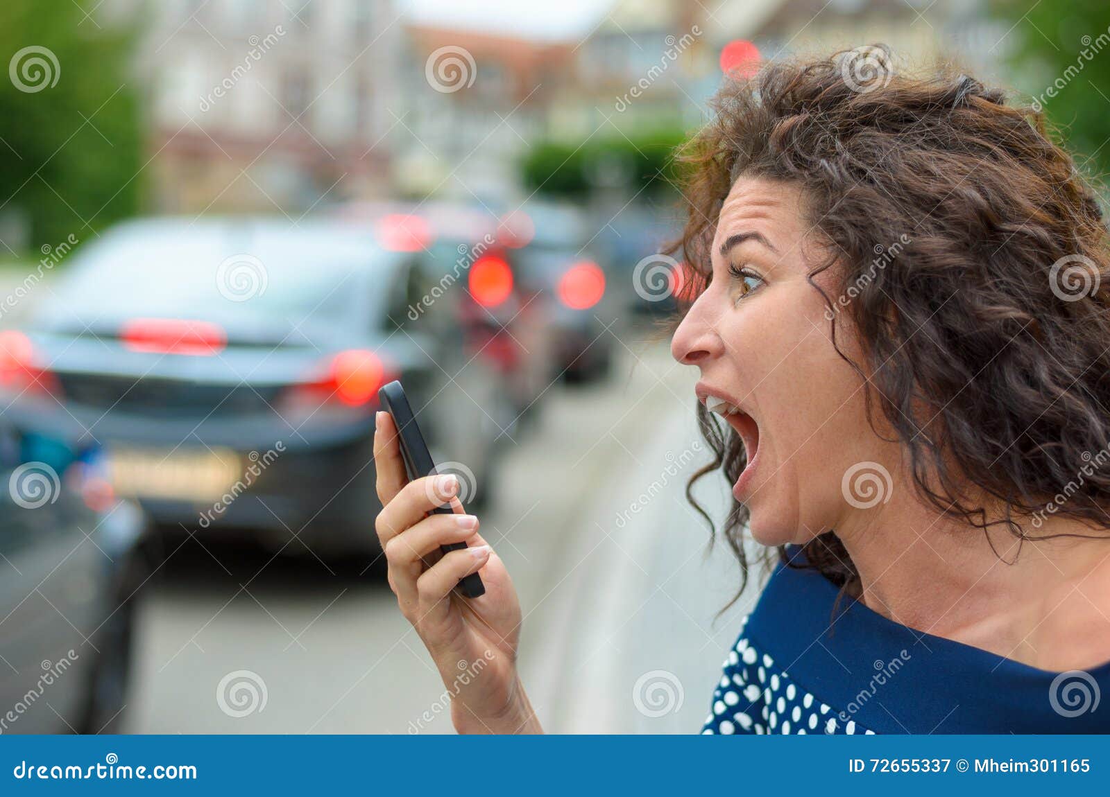 Aghast Young Woman With A Horrified Expression Stock Image Image Of