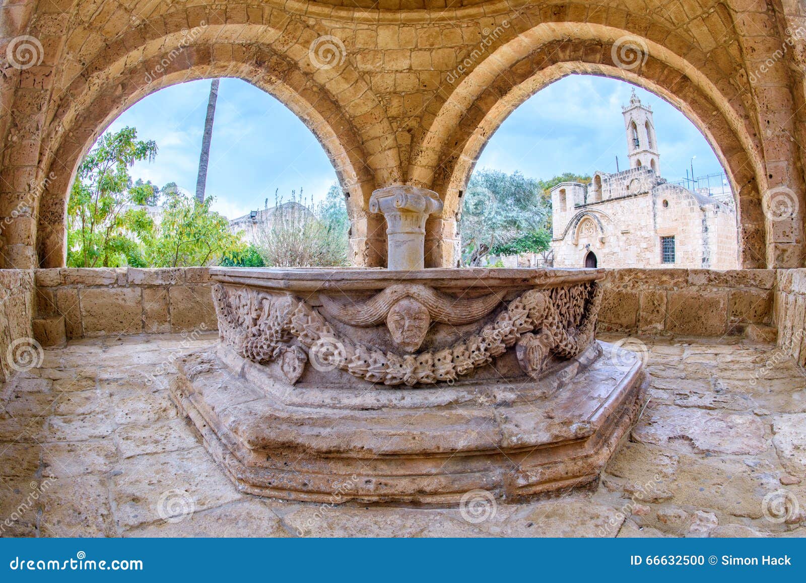 Agia Napa Monastery Fountain in Cyprus 5 Stock Photo - Image of ancient ...