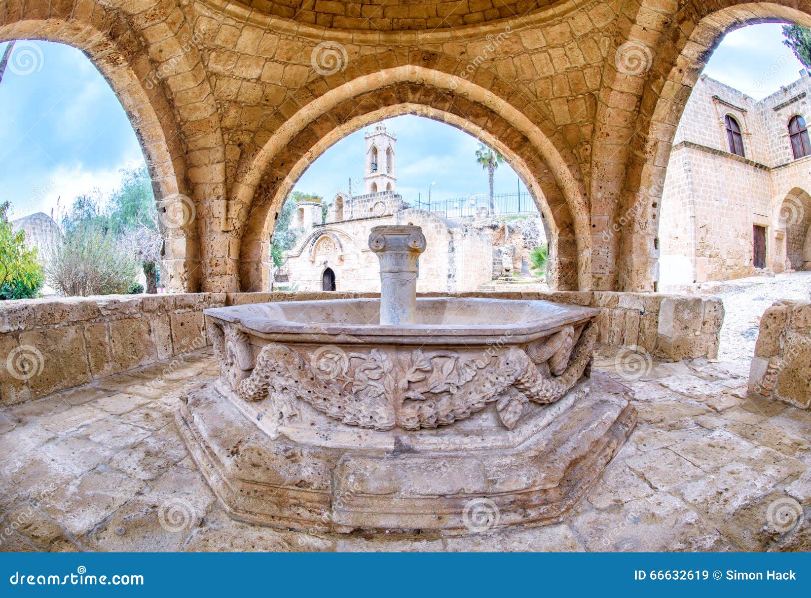Agia Napa Monastery Fountain in Cyprus 6 Stock Image - Image of ...
