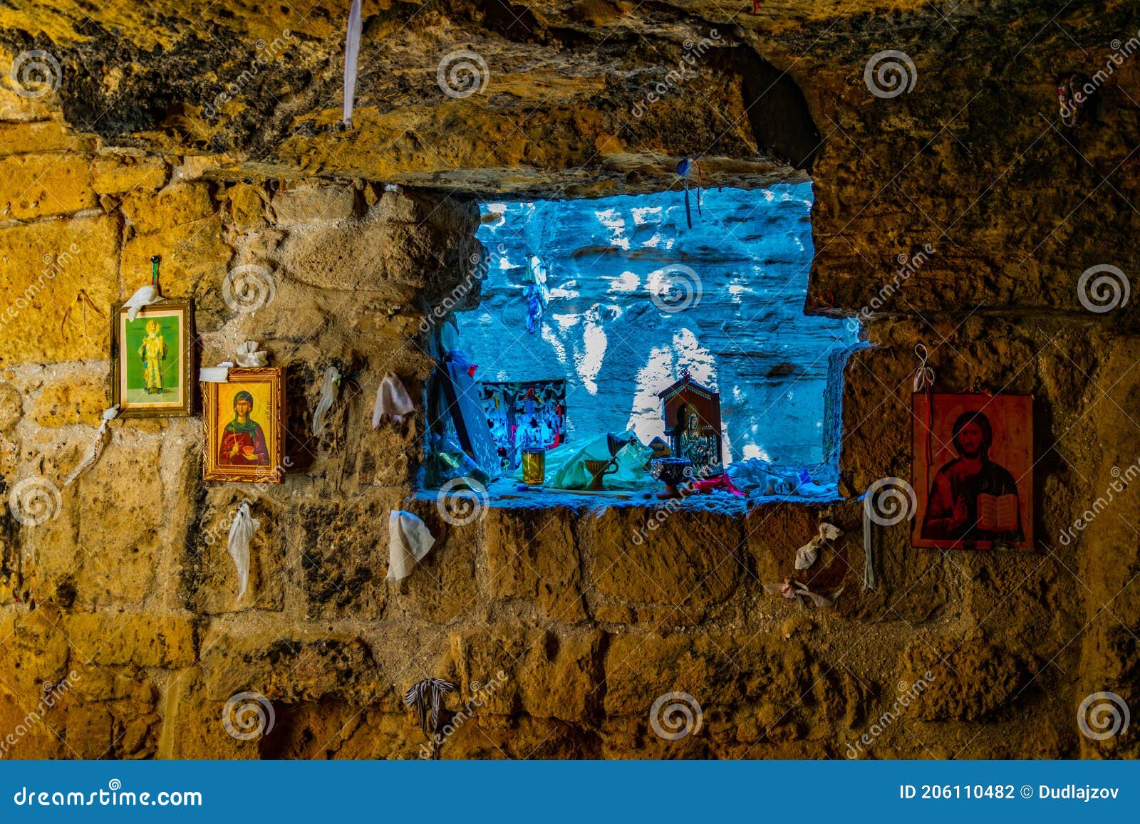 Agia Solomoni Catacombs in Paphos, Cyprus Stock Photo - Image of agia ...