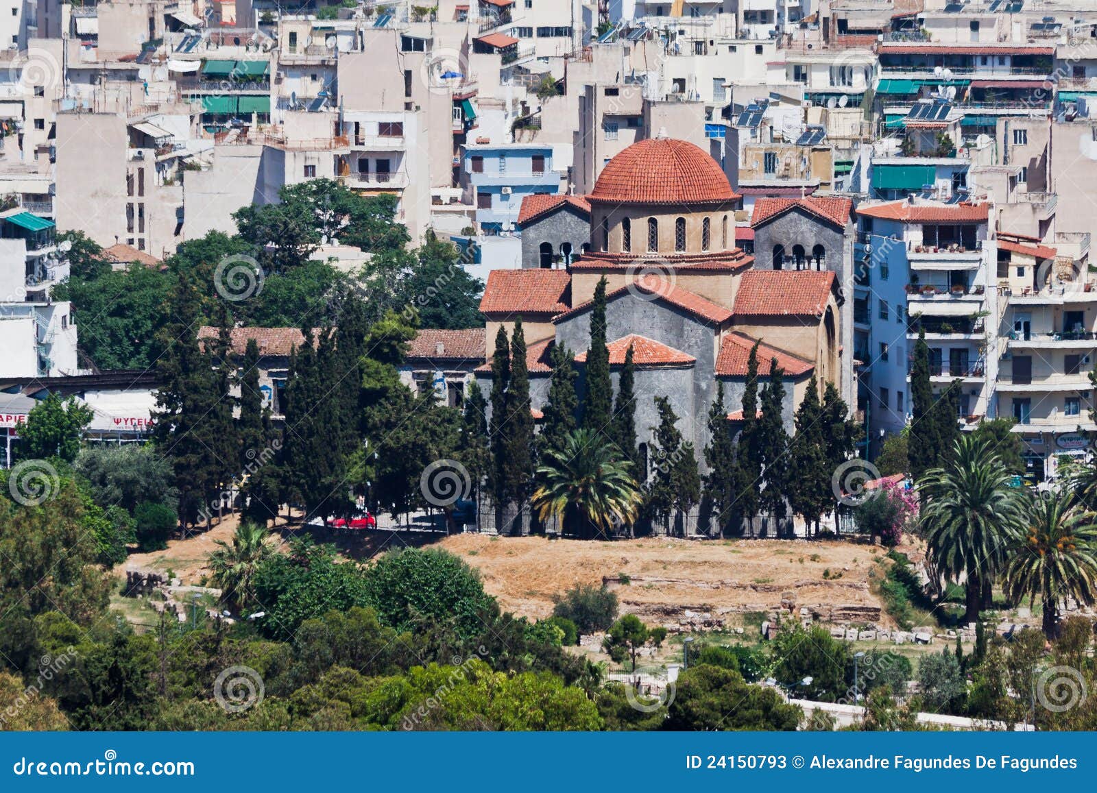 Agia Triada Orthodox Church Athens Greece Editorial Stock Photo - Image ...