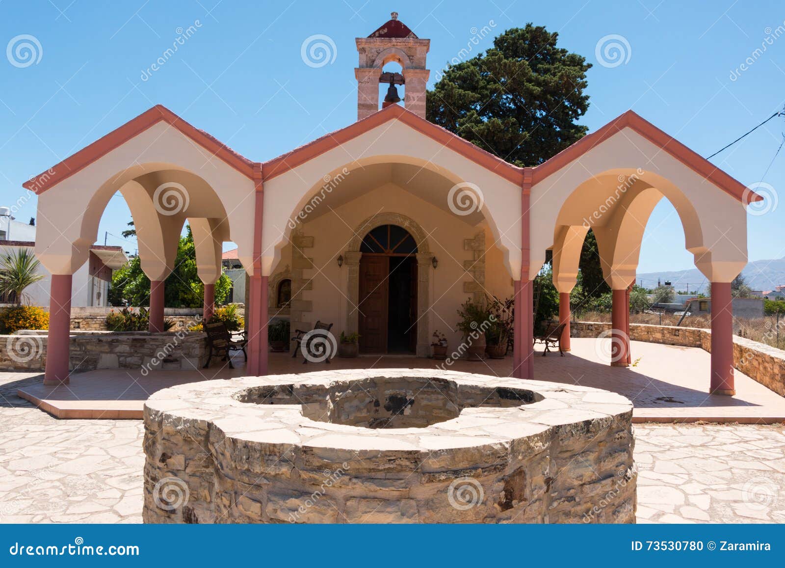 Agii Deka stock photo. Image of tourism, tourist, greece - 73530780
