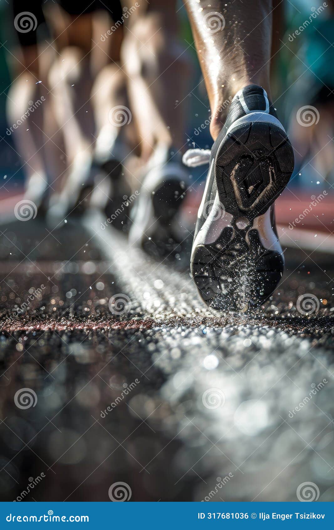Agile Athlete Close Up Of Player S Feet In Dynamic Lateral Movement At ...