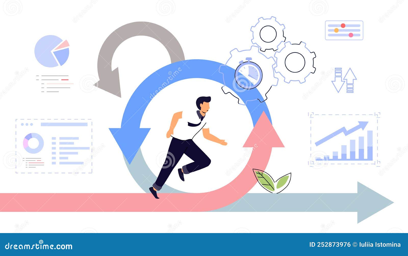 Decisions Diagram Means Vision Plans And Stock Image | CartoonDealer ...