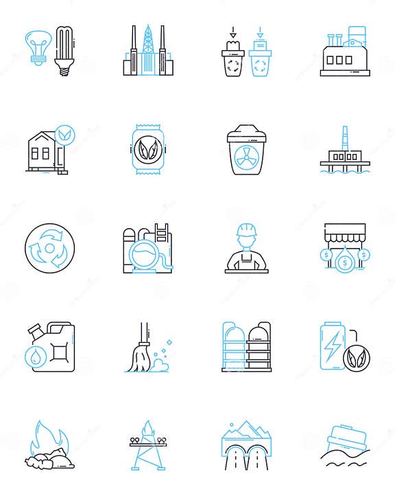 Agile Development Linear Icons Set Iterative Scrum Sprint