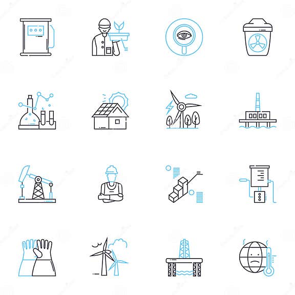 Agile Development Linear Icons Set Iterative Scrum Sprint Collaboration Flexibility