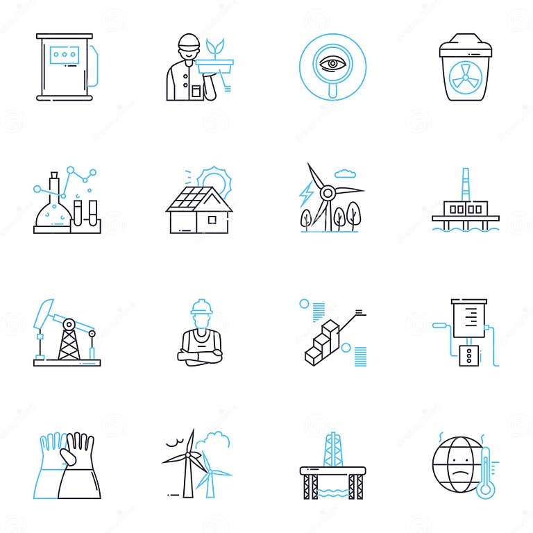 Agile Development Linear Icons Set. Iterative, Scrum , Sprint ...