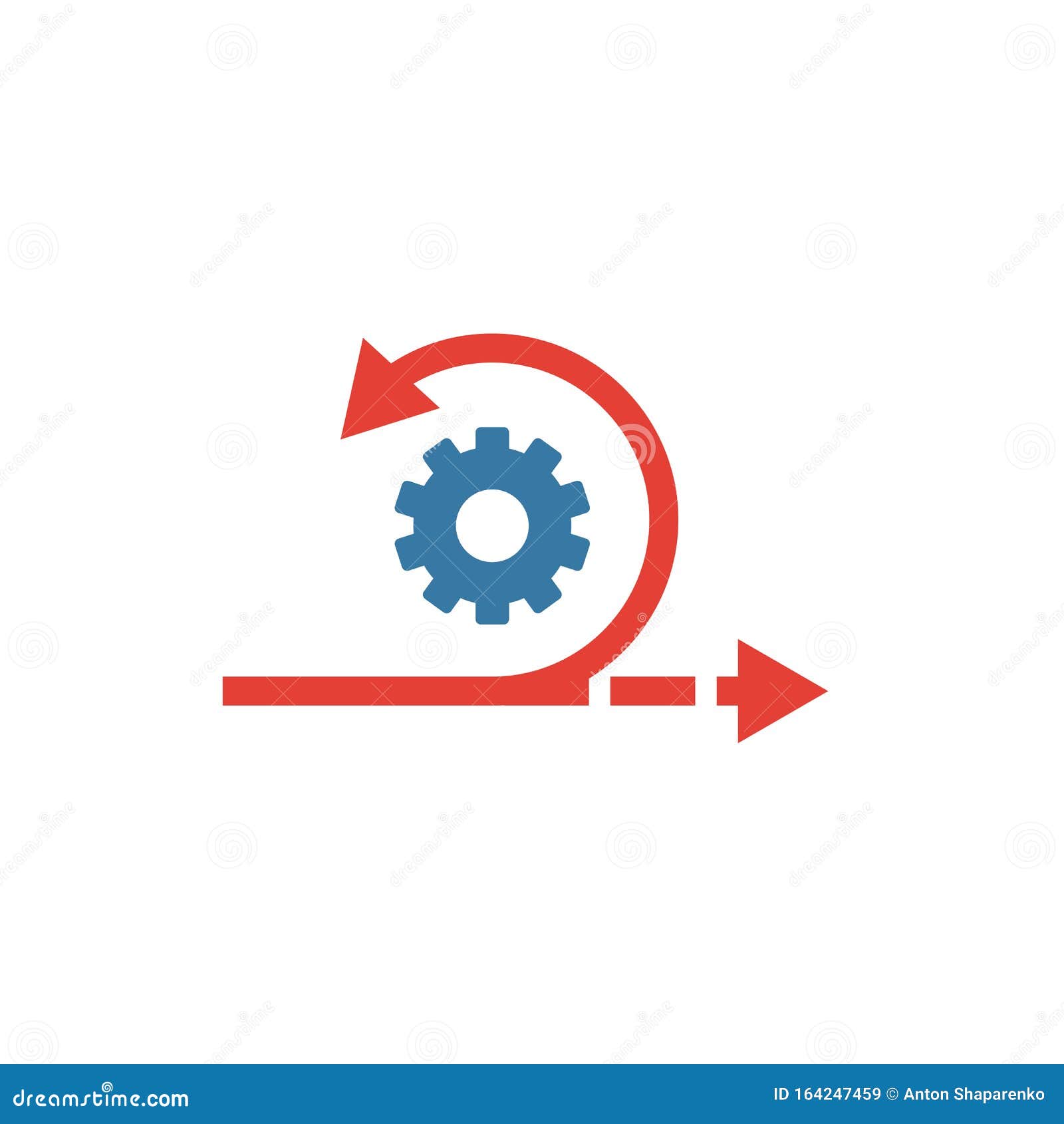 Agile Icon. Simple Flat Element from Content Collection Stock ...