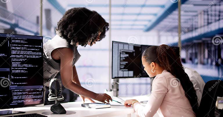 Agile Pair Programming and Extreme Coding Stock Photo - Image of ...