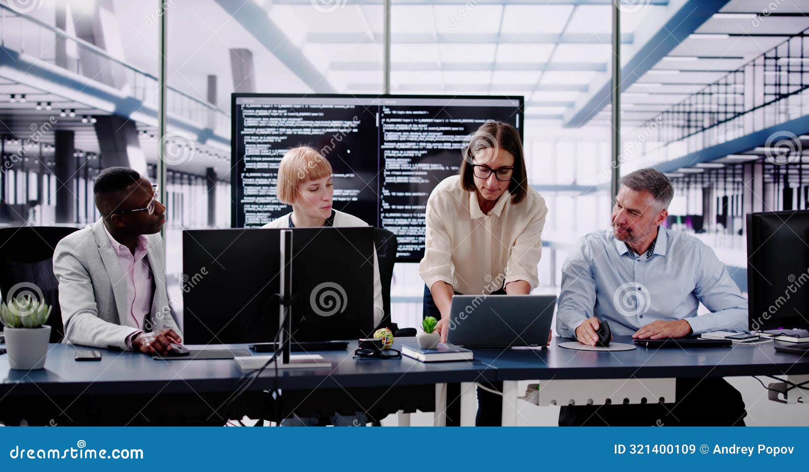Agile Pair Programming And Extreme Coding Stock Image Image Of Office Banner 321400109