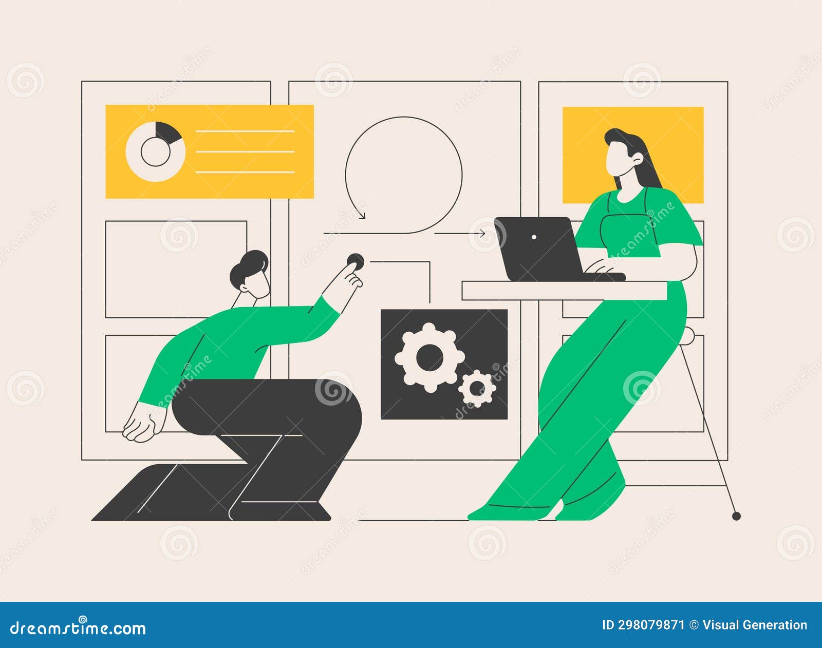 Agile Project Management Abstract Concept Vector Illustration. 向量例证 ... Agile Project Management Abstract Concept Vector Illustration. 向量例证 ...