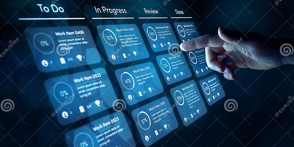 Agile Software Development or Project Management Using Kanban or Scrum ...