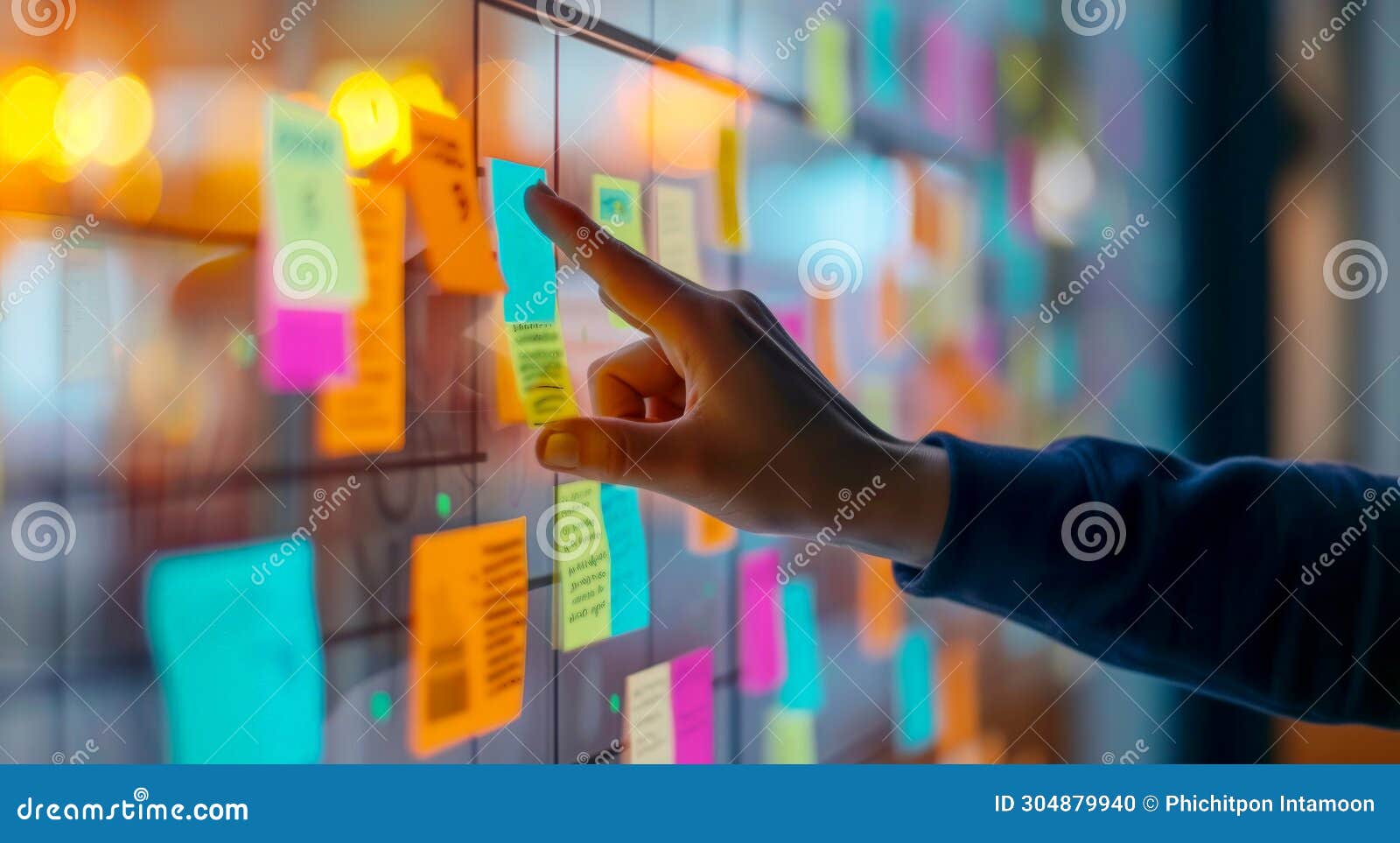 Agile Software Development Scrum Methodology Boards. Workflow, Finger ...