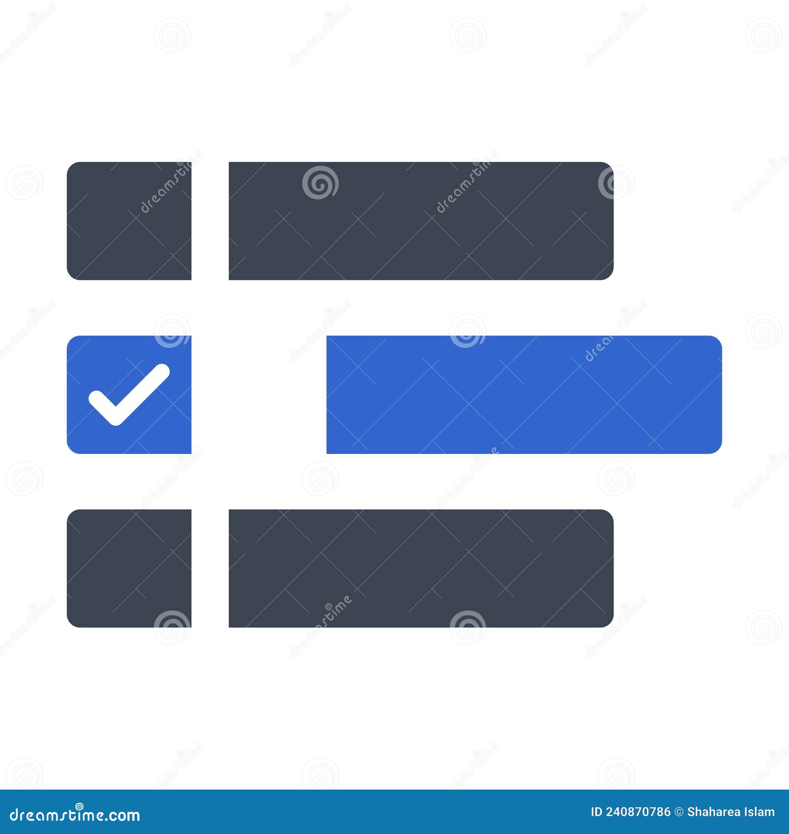 Daily Tasks Icon. Line Style Symbol From Productivity Icon Collection ...