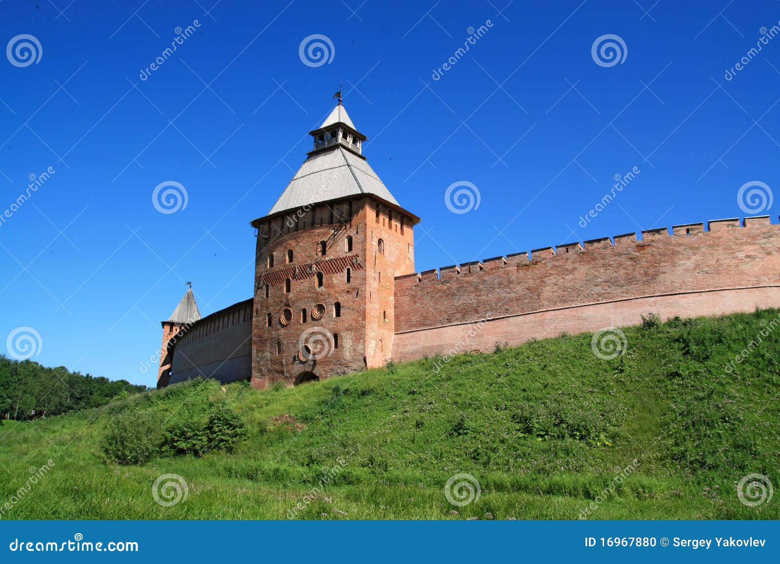 Aging brick fortress stock photo. Image of city, fortress - 16967880