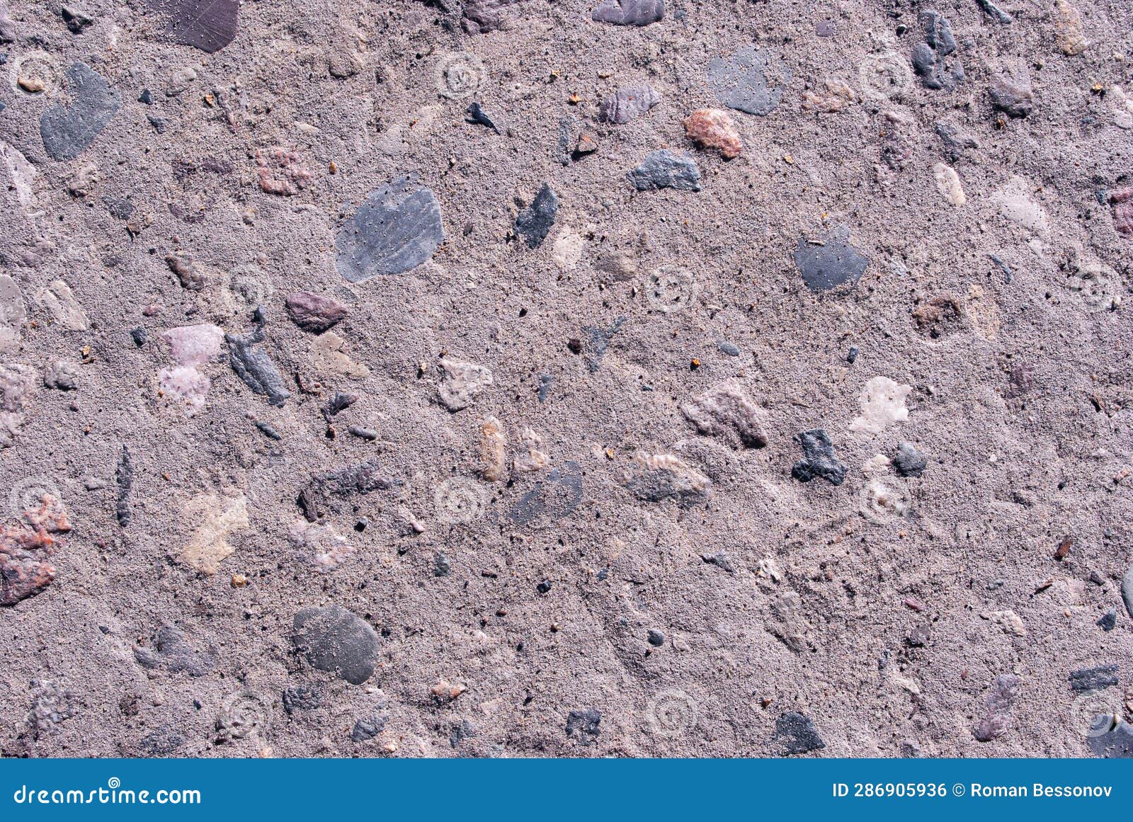 Aging Concrete Slab, Top View, Background, Texture Stock Photo - Image ...