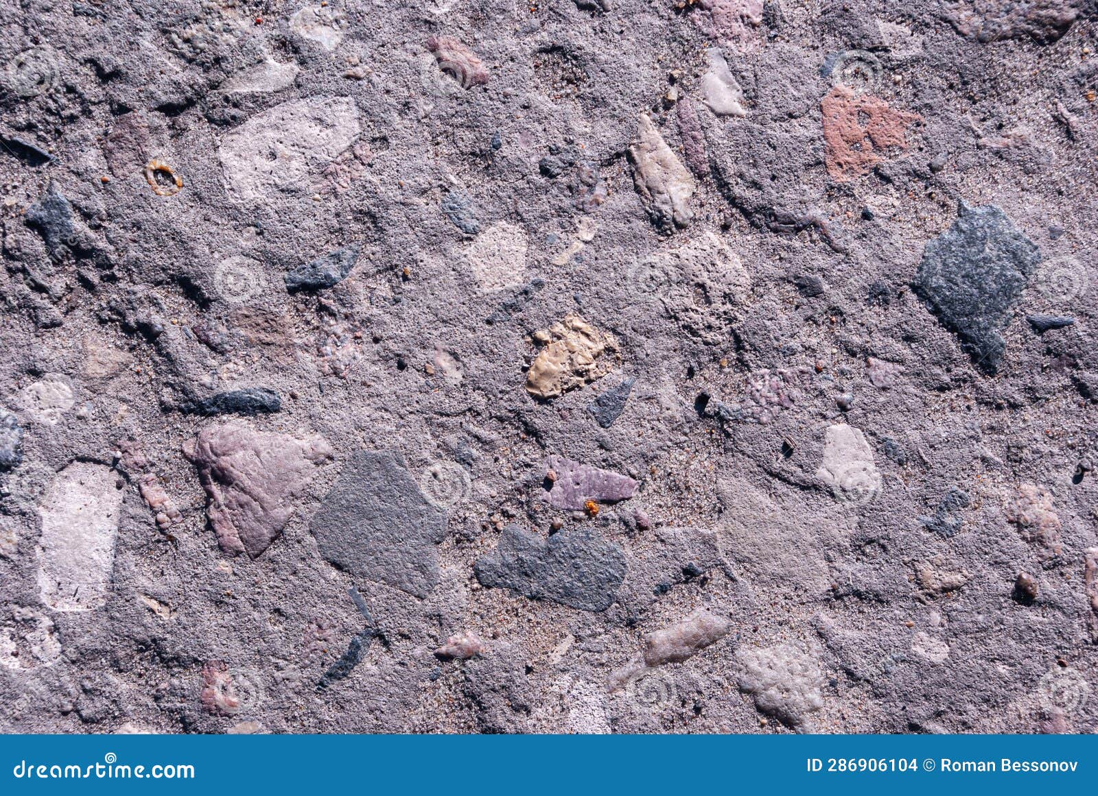Aging Concrete Slab, Top View, Background, Texture Stock Photo - Image ...