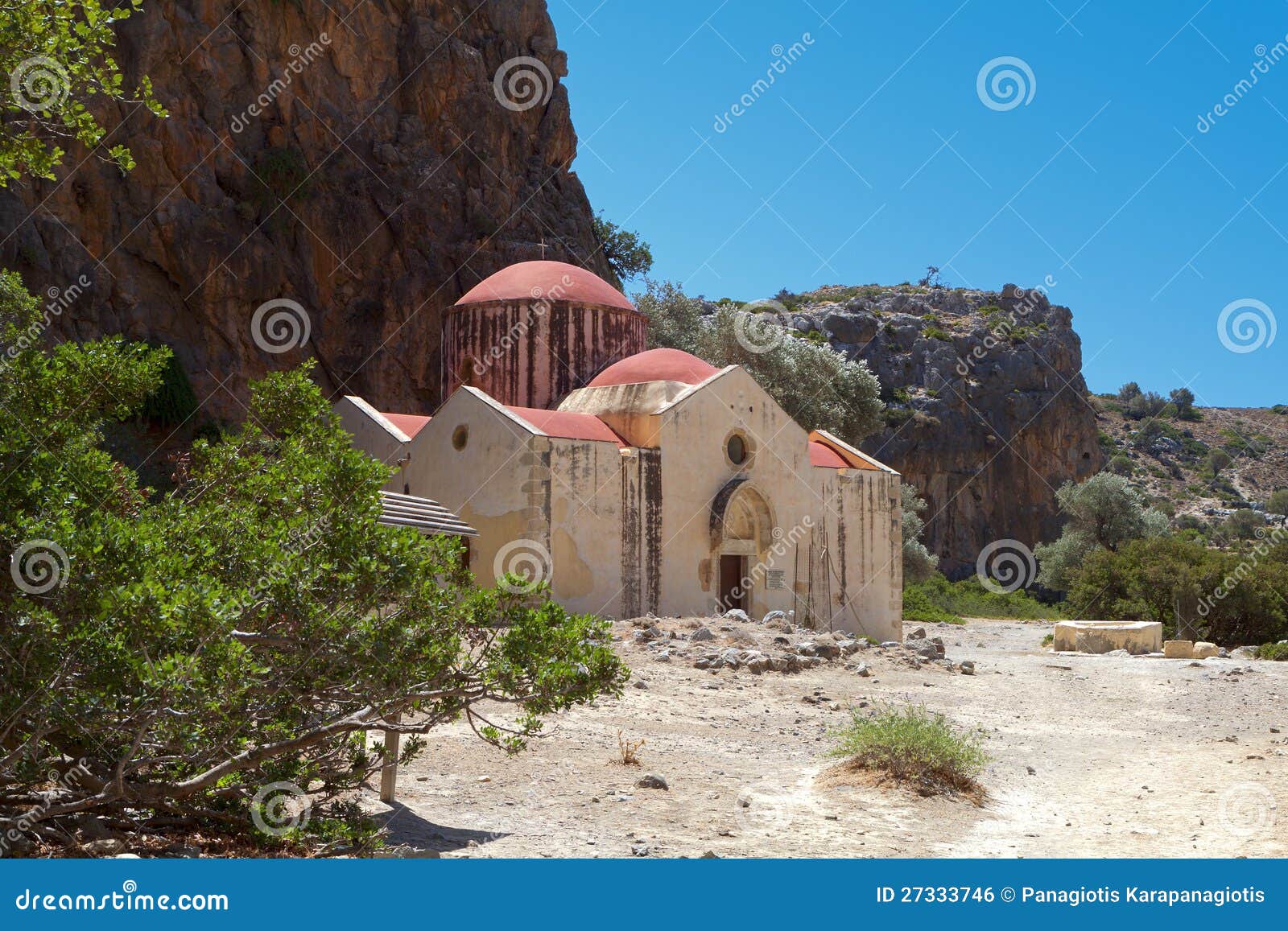 Agiofarago Gorge at Crete Island in Greece Stock Photo - Image of ...