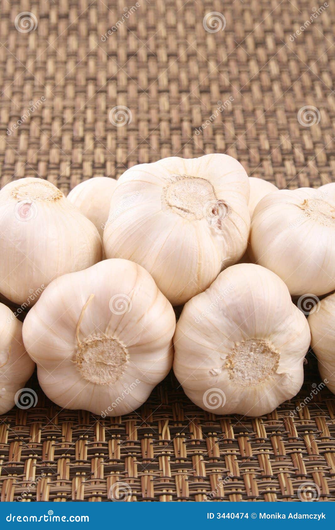 Aglio fotografia stock. Immagine di verdura, essenziale - 3440474