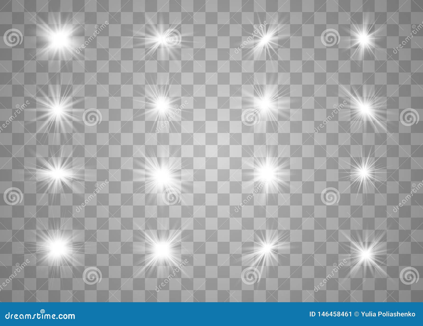 White glowing light stock vector. Illustration of glow - 146458461