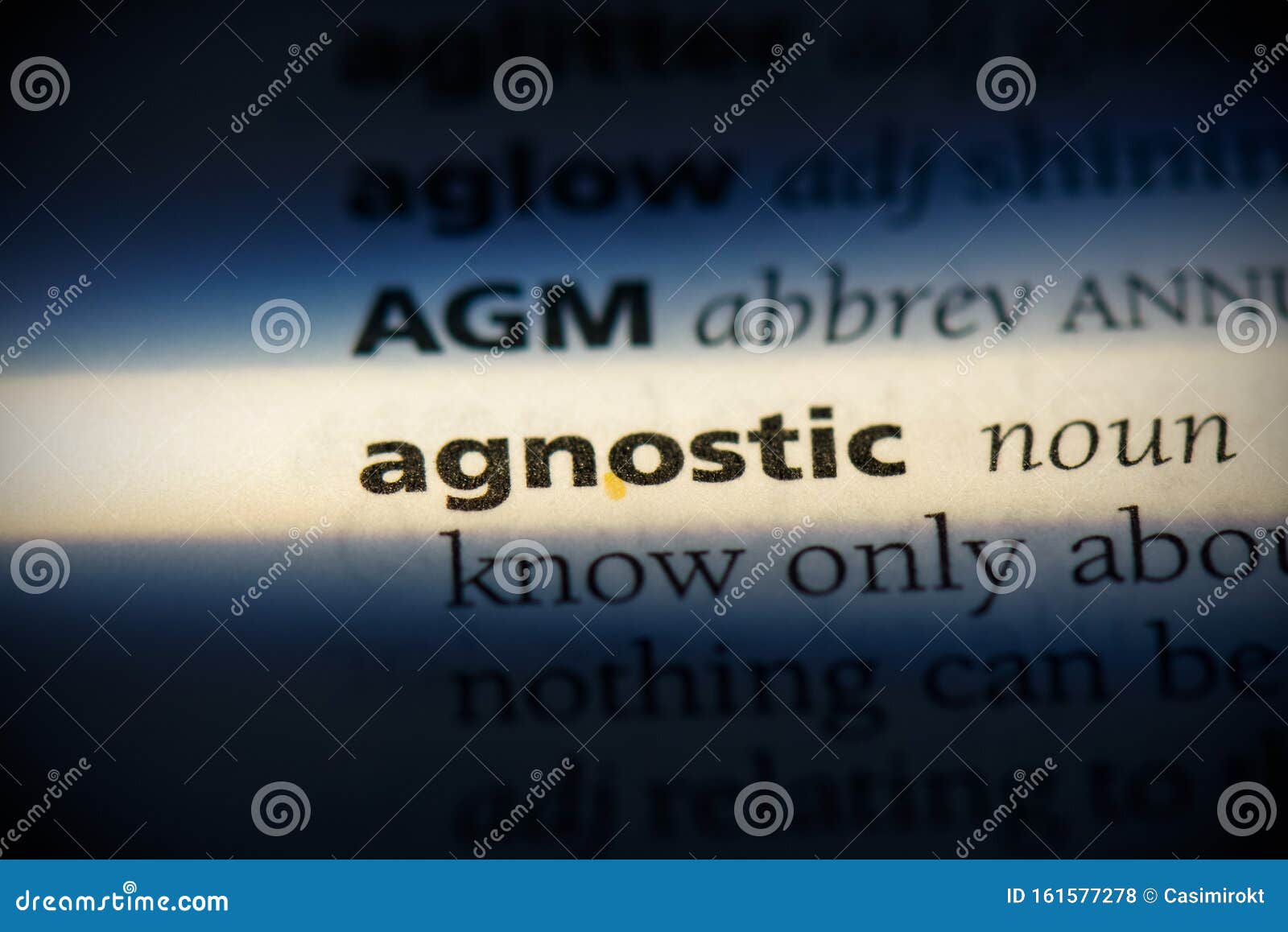 Text Agnostic Vs Atheist And Question Mark On Stained Color Background ...